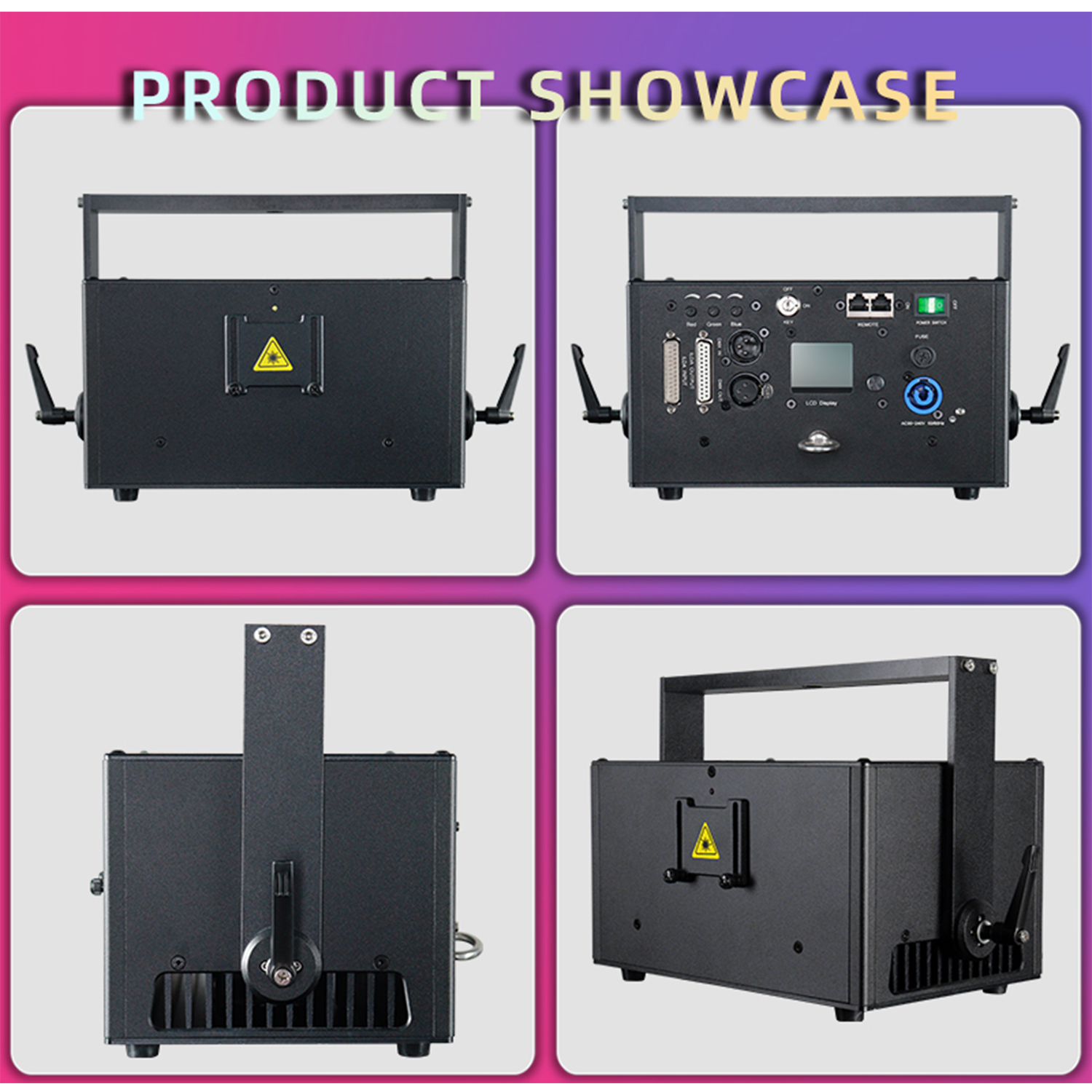 1W/2W/3W/4W/5W Full Color Animation Laser Light